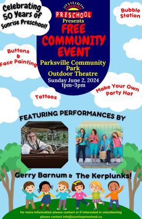 Sunrise Preschool Community Event - islandparent